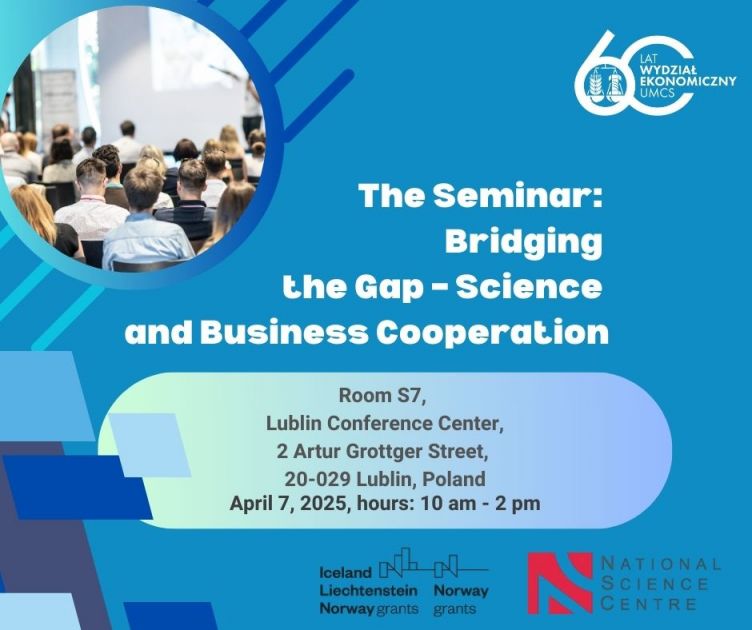 Invitation to the Seminar: Bridging the Gap – Science and Business Coopera - April - 2025 - News ...