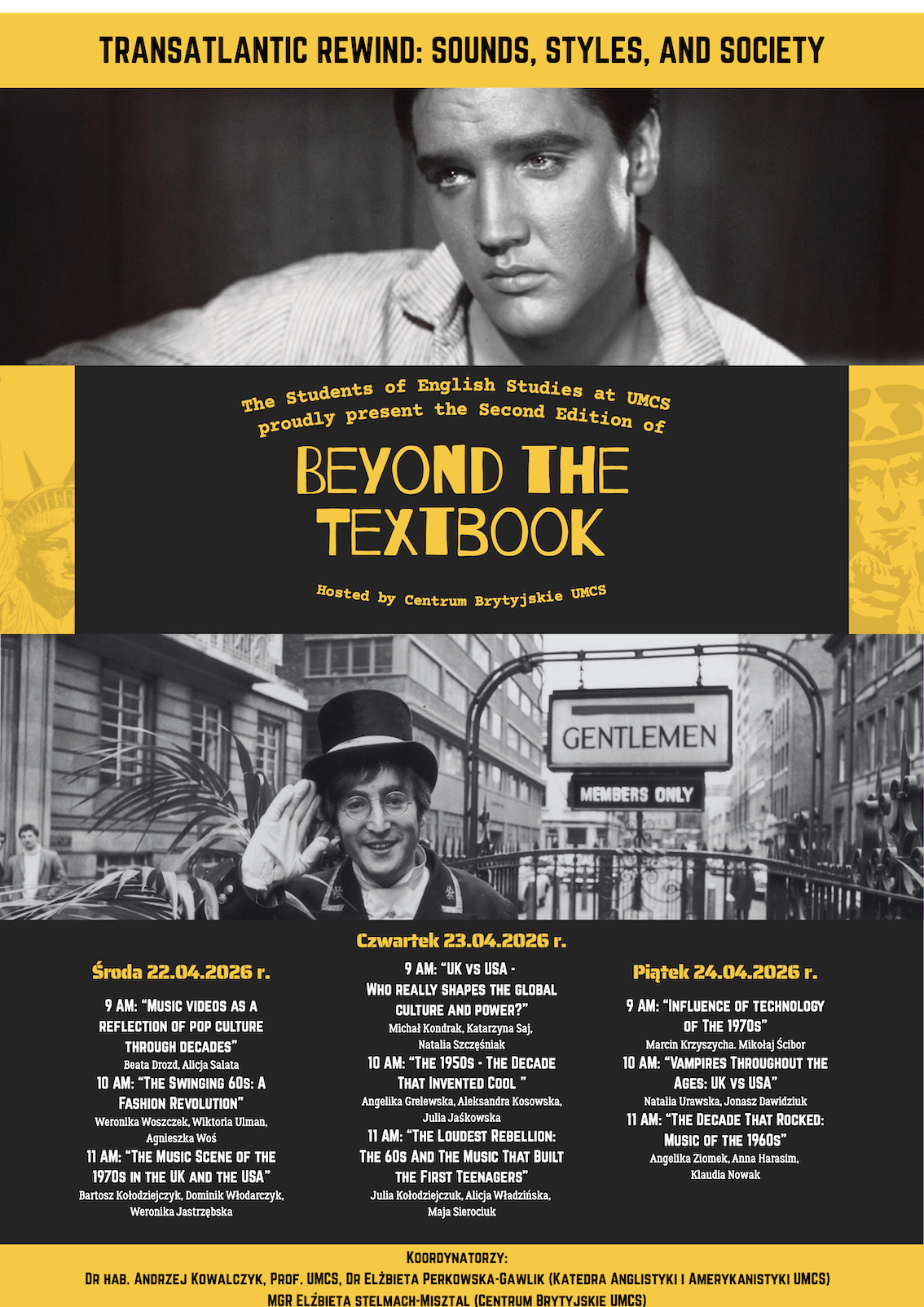 "Beyond the Textbook" w Centrum Brytyjskim UMCS - Kalendarz wydarzeń ...