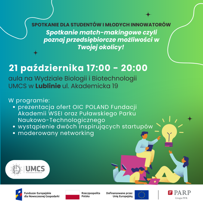 Młodzi Innowatorzy - warsztaty dla studentów - Październik - 2025 ...