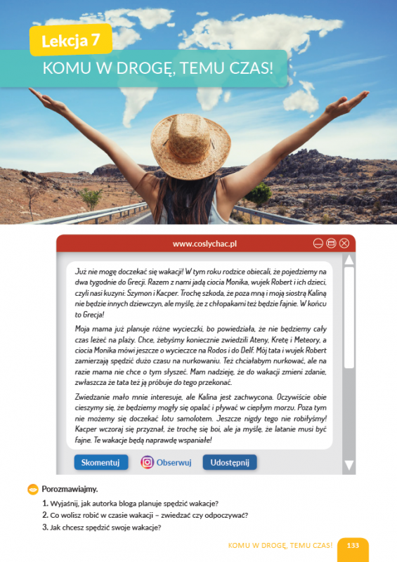 Klasa IX - Podręczniki - Język polski bez granic - Strona główna UMCS