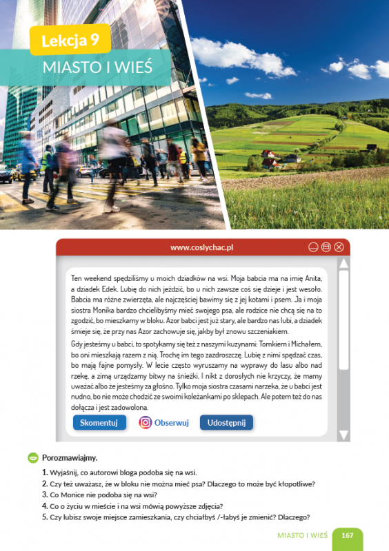 Klasa IX - Podręczniki - Język polski bez granic - Strona główna UMCS