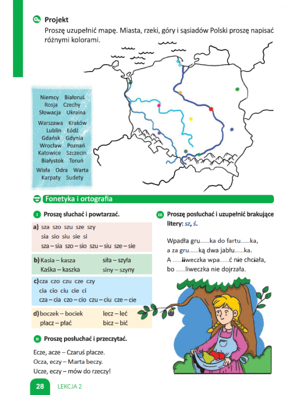 Spółgłoski ciszące i szumiące - Fonetyka i ortografia - Język polski ...
