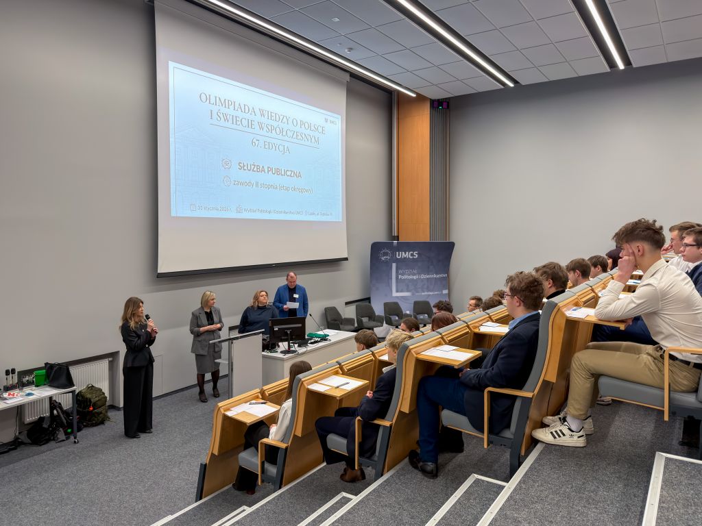 67. edycja Olimpiady Wiedzy o Polsce i Świecie Współczesnym - Luty ...