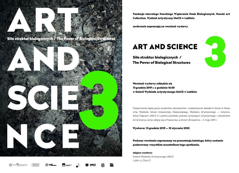 ZAPROSZENIE NA WYSTAWĘ „Art&Science" - Grudzień - 2019 - Aktualności ...