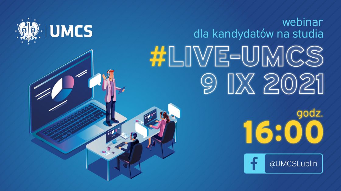 Webinar dla kandydatów #LIVE-UMCS - Wrzesień - 2021 - Aktualności ...