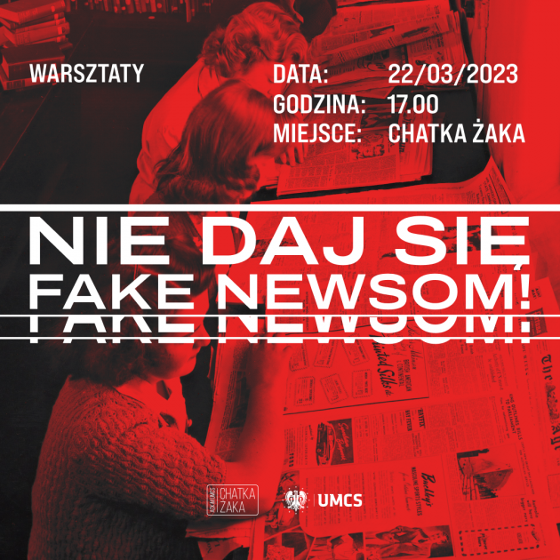 Nie daj się fake newsom! - warsztaty w Chatce Żaka! - Marzec - 2023 ...
