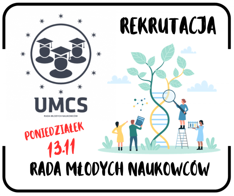 Dołącz do Rady Młodych Naukowców UMCS - ostatni dzwonek na przesłanie ...