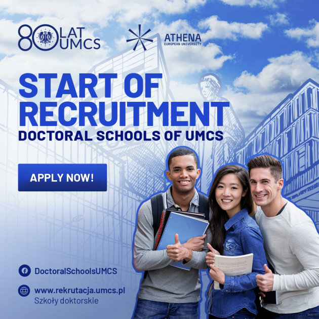 Recruitment to UMCS Doctoral Schools! - June - 2024 - News - Doctoral ...