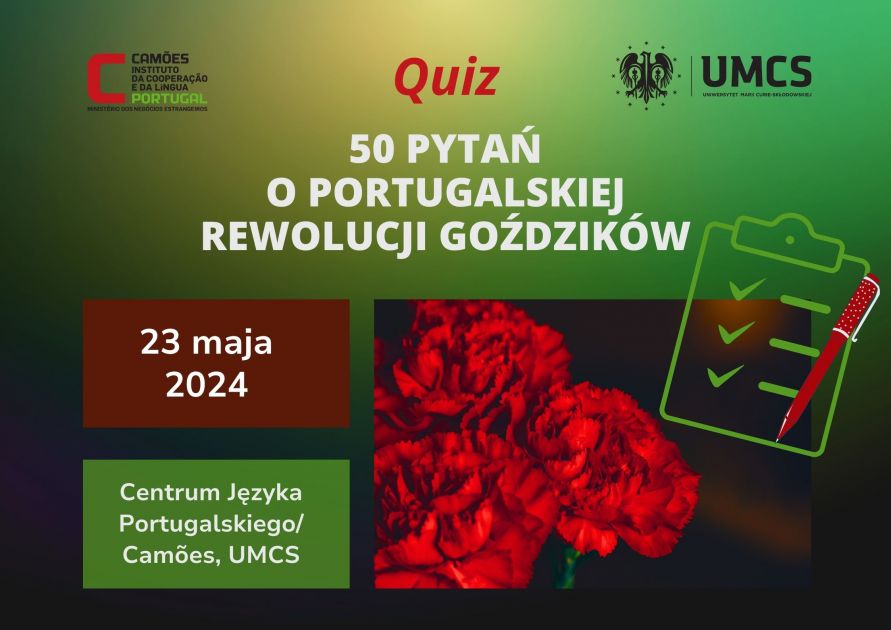 Wyniki Quizu „50 pytań o Portugalskiej Rewolucji Goździków” - Maj ...