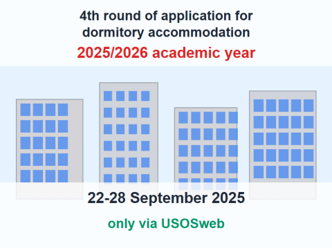 4th Round of Applications for Dormitory Accommodation for the 2025/2026 ...